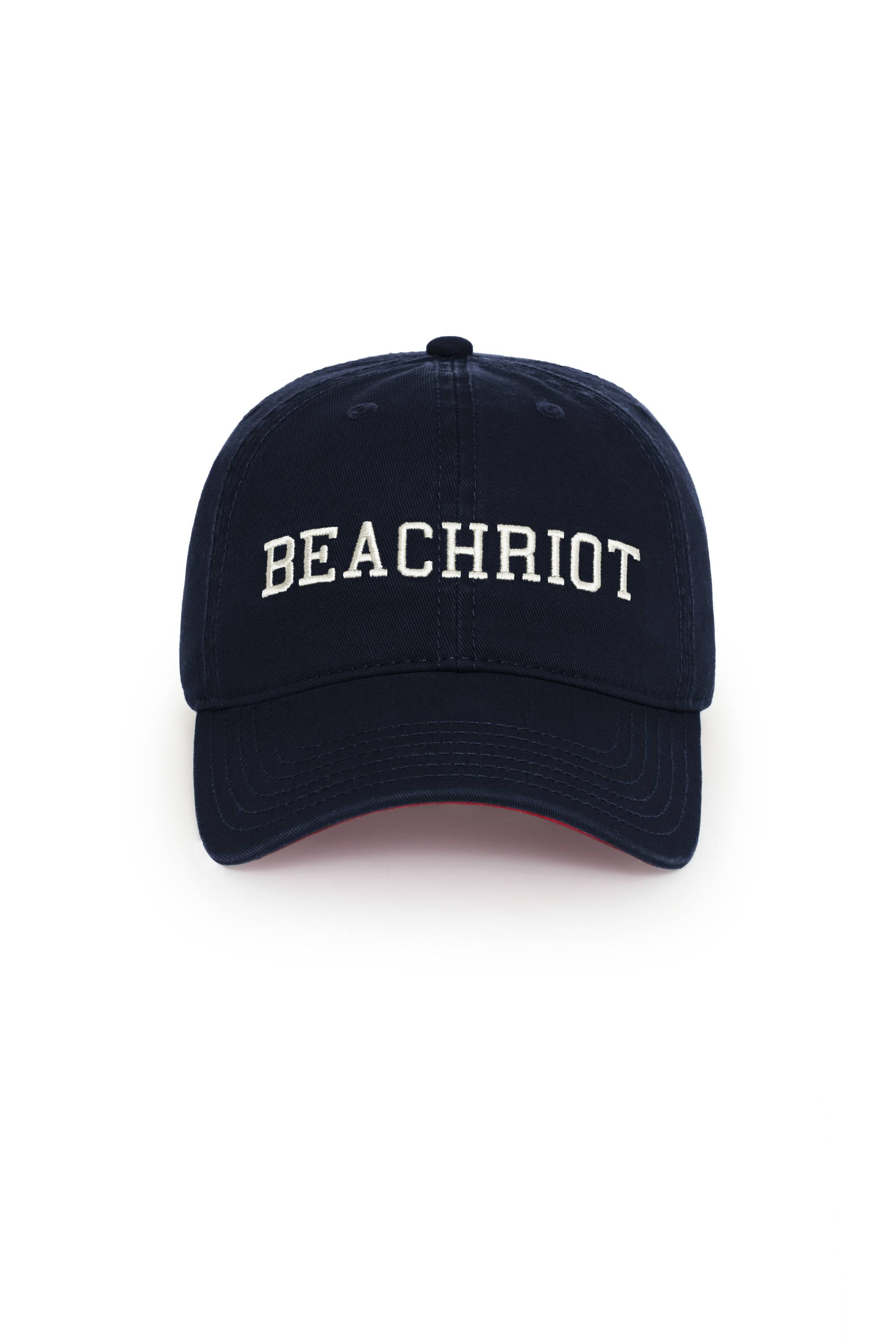 Beach Riot | Dad Hat Navy Red & White | Women's Baseball Cap | Beach Riot