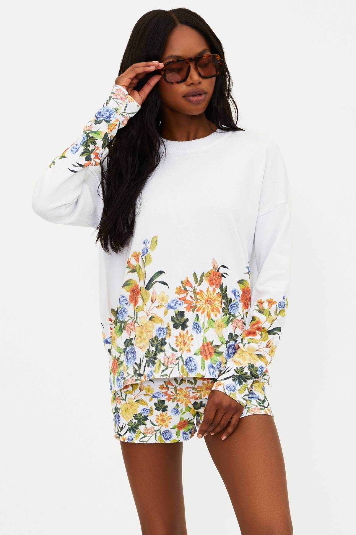 Beach Riot | Callie Sweater Buttercream Bloom | Women's Sweater | Beach ...